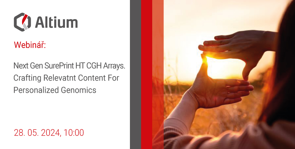 Pozvánka na webinář Next Gen SurePrint HT CGH Arrays... | HPST, s.r.o.